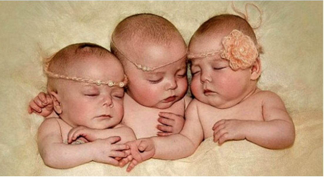 A Proud Mother Defied Odds Of 2,000,000 -1 To Naturally Conceive Three ...