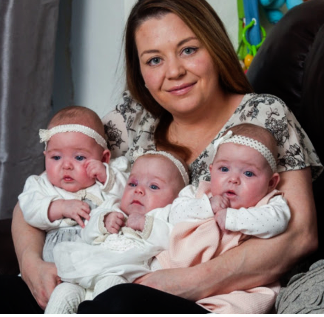 A Proud Mother Defied Odds Of 2,000,000 -1 To Naturally Conceive Three ...