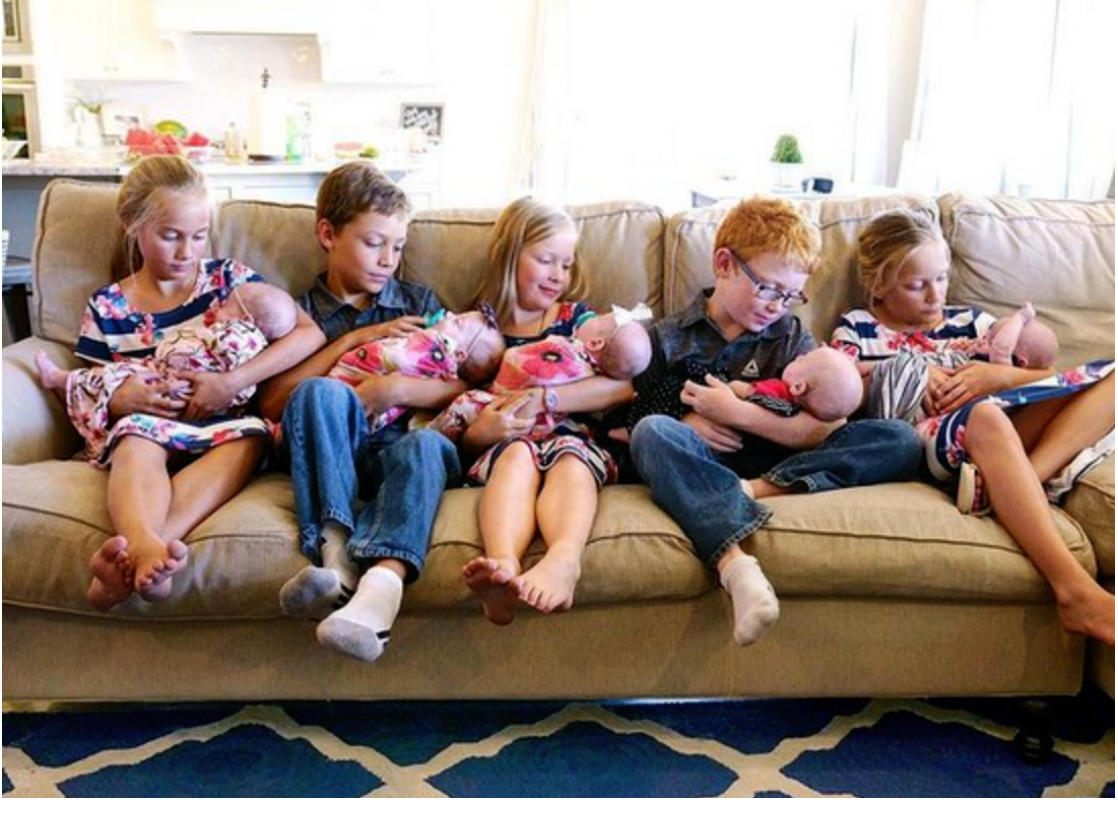 Utah Mom Gives Birth to Quintuplets after Desperately Dreaming of a ...