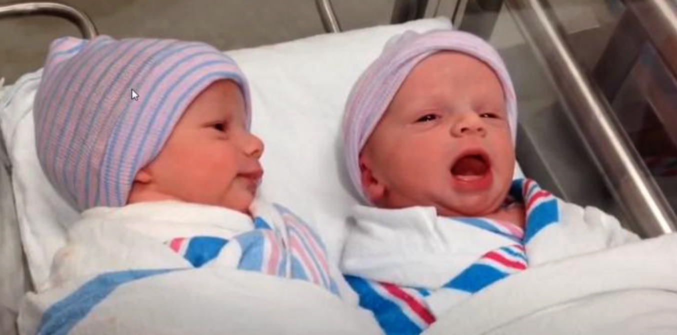 Heartwarming Video Shows Newborn Twins Filmed Talking to Each Other an ...