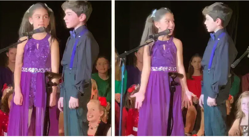 Siblings Start to Sing ‘Hallelujah’ But It Goes So Wrong in this Performance | My Cute Babies