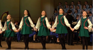 They showed how perfect Irish dance looks like. The talented kids were ...