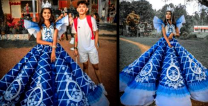Teen doesn’t have money for prom dress so brother handmakes her the ...