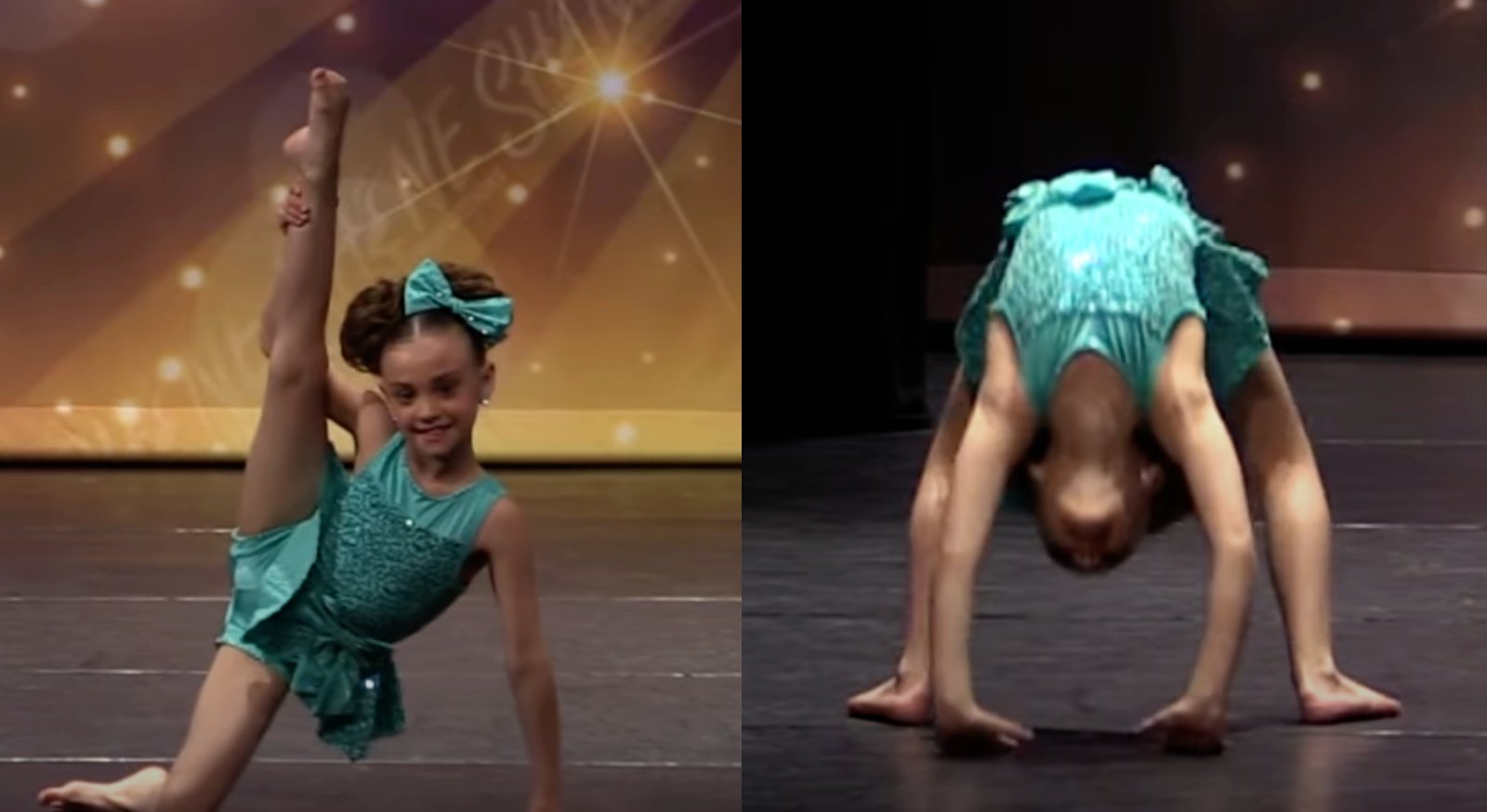 Little girl went on stage and amazed everyone with her dancing | My ...