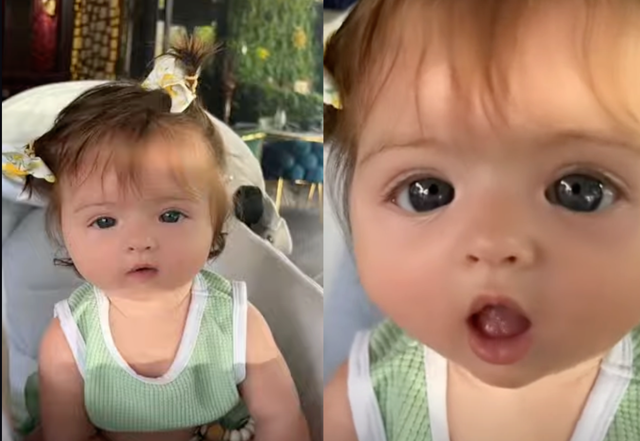 Lara Is So Beautiful . Gorgeous Big Eyes. God Bless Little One. | My ...