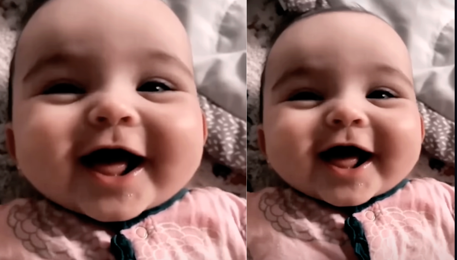 Infectious Joy: Adorable Baby’s Heartwarming Laughter in a Cute Video ...