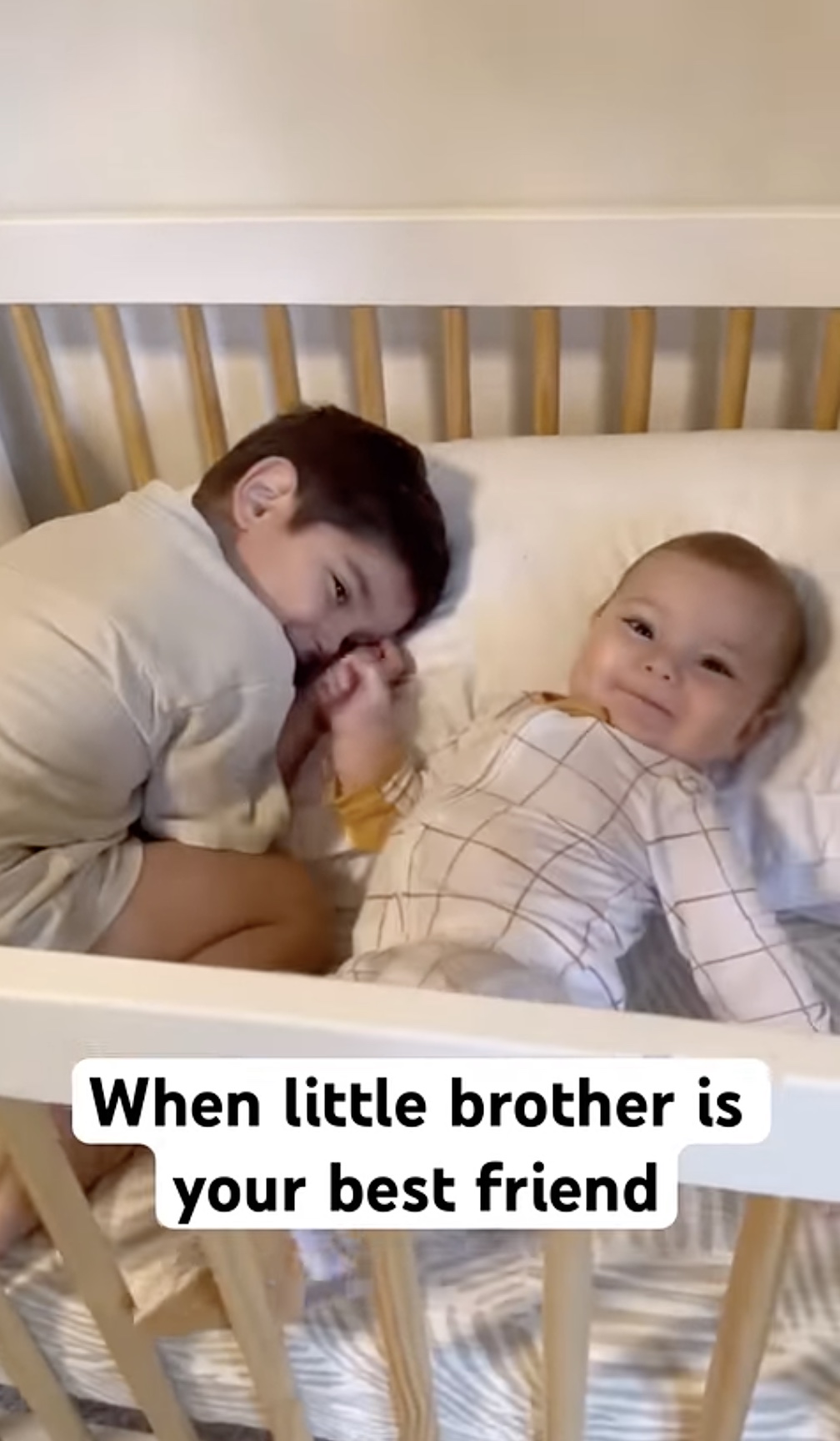 Unconditional love : Brothers are best friends | My Cute Babies