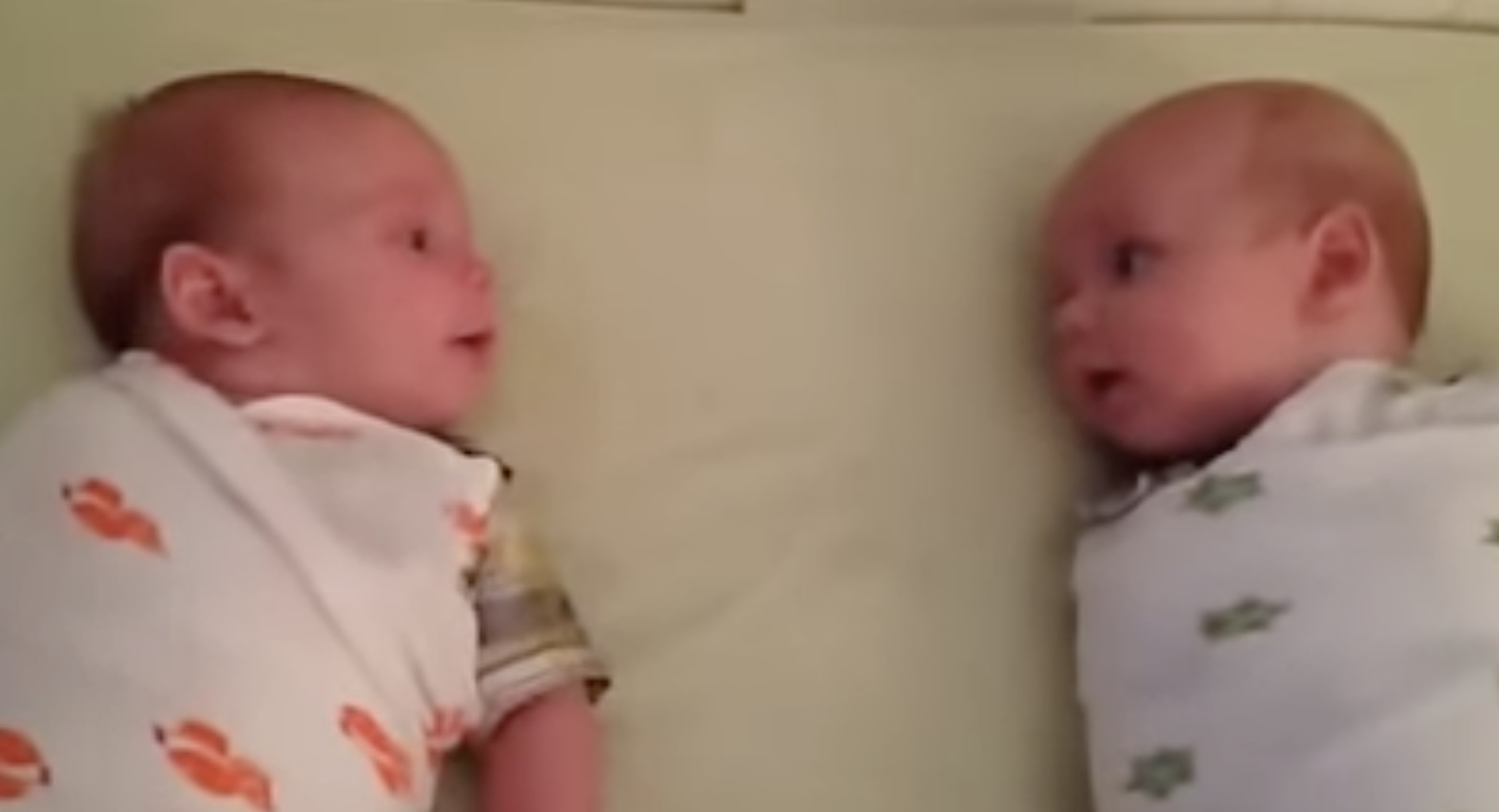 This is Awesome ! Twin Babies Discover Each Other For The First Time ...