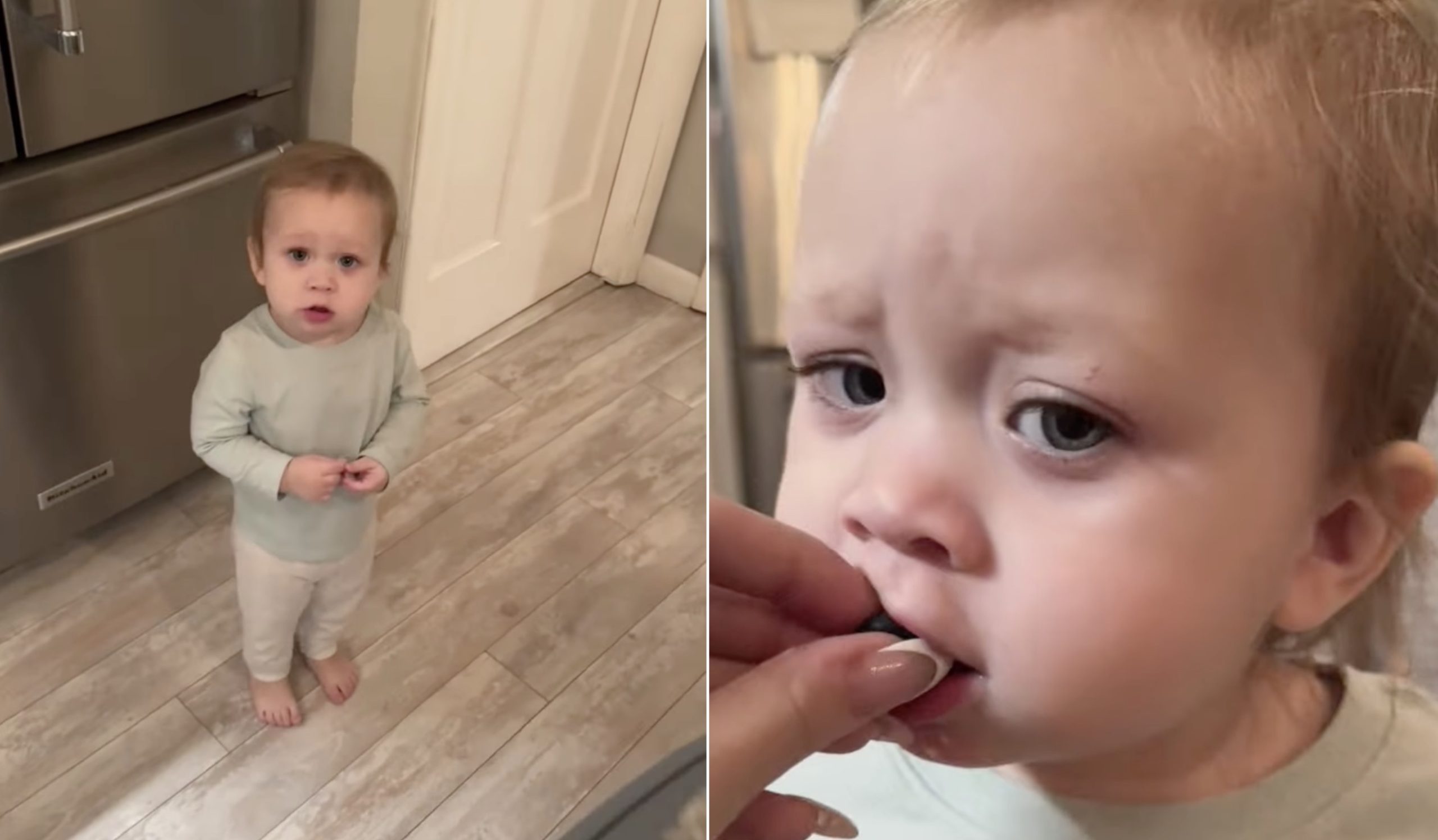 “Please more” : Baby Rustyn wants to eat chips and tries to ask for ...