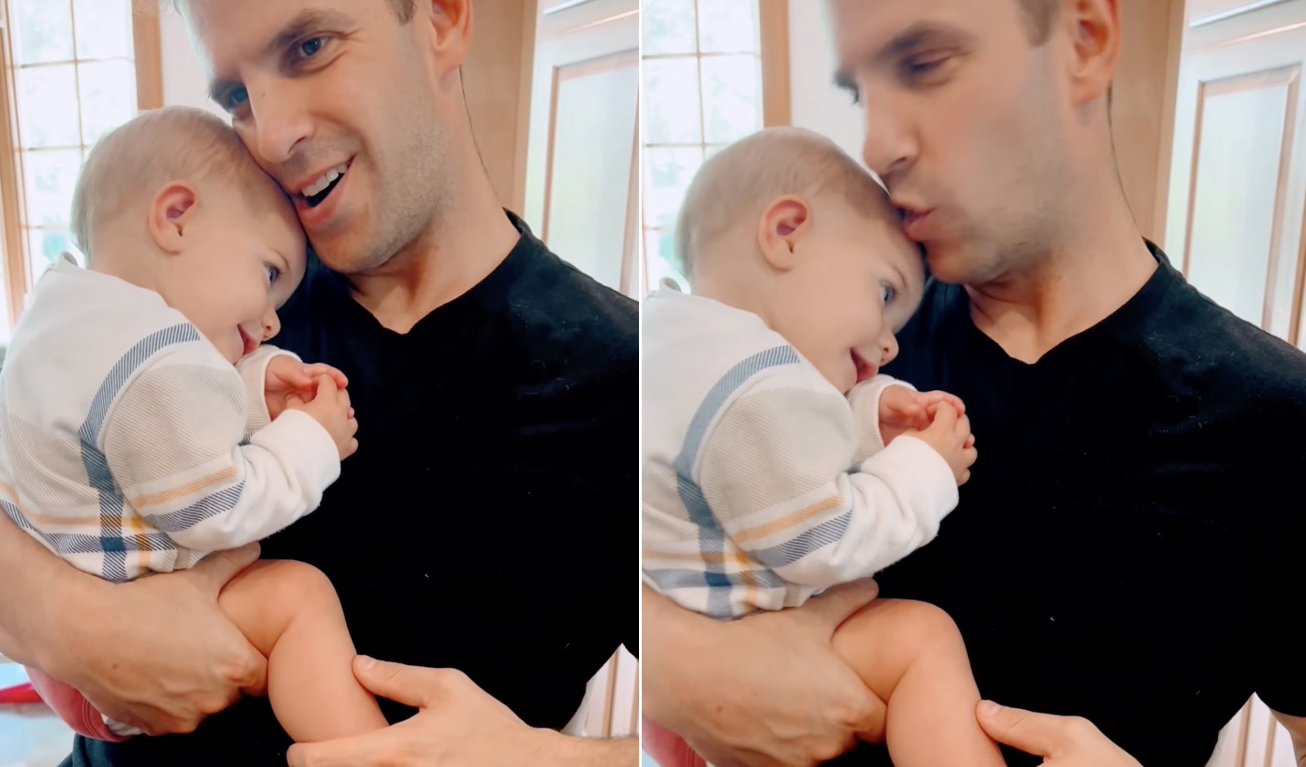 This is the most satisfying moment in any dada’s life : Little baby ...