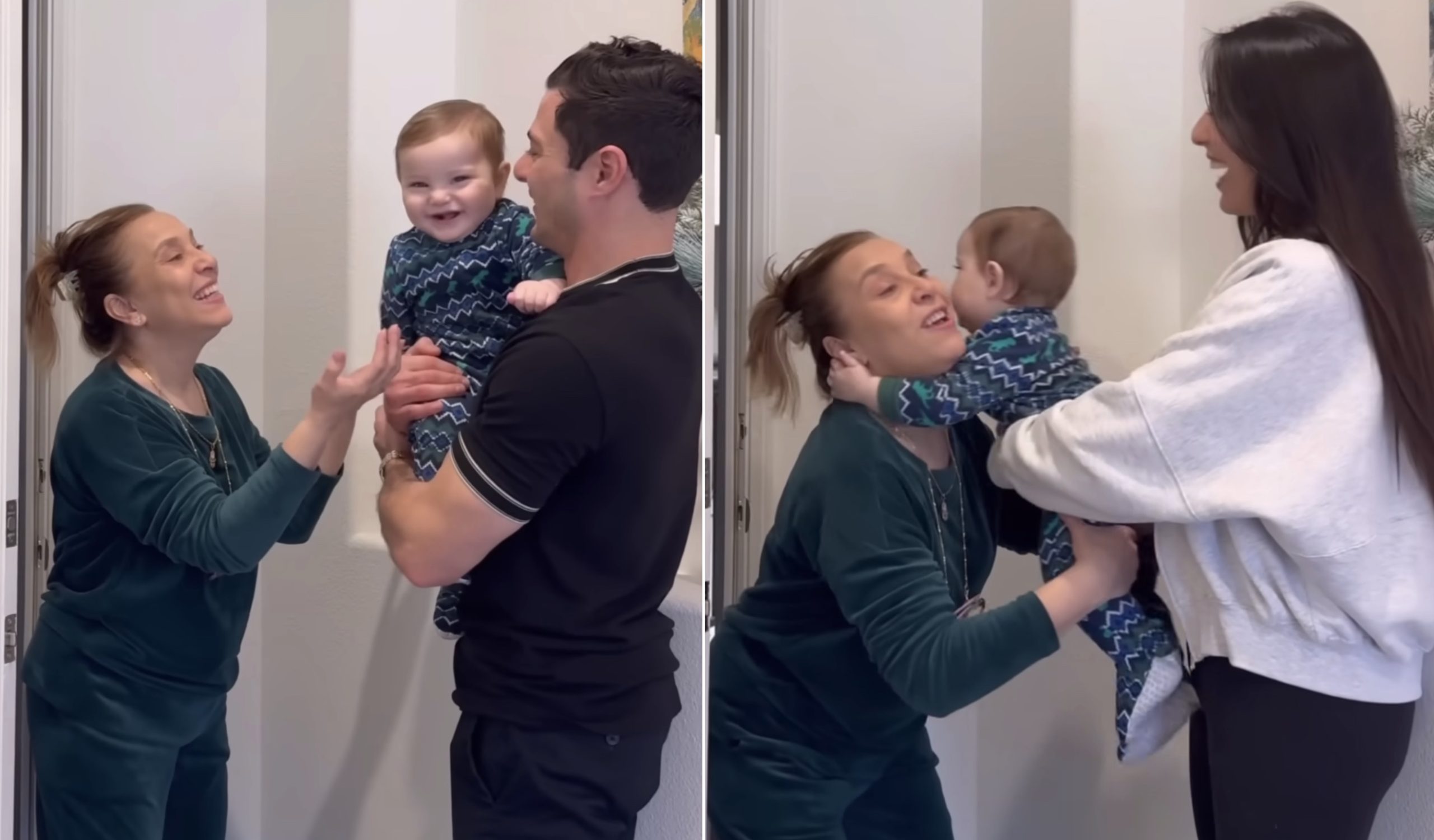 Kade brings smiles : Go with grandma or stay with mom and dad? | My ...