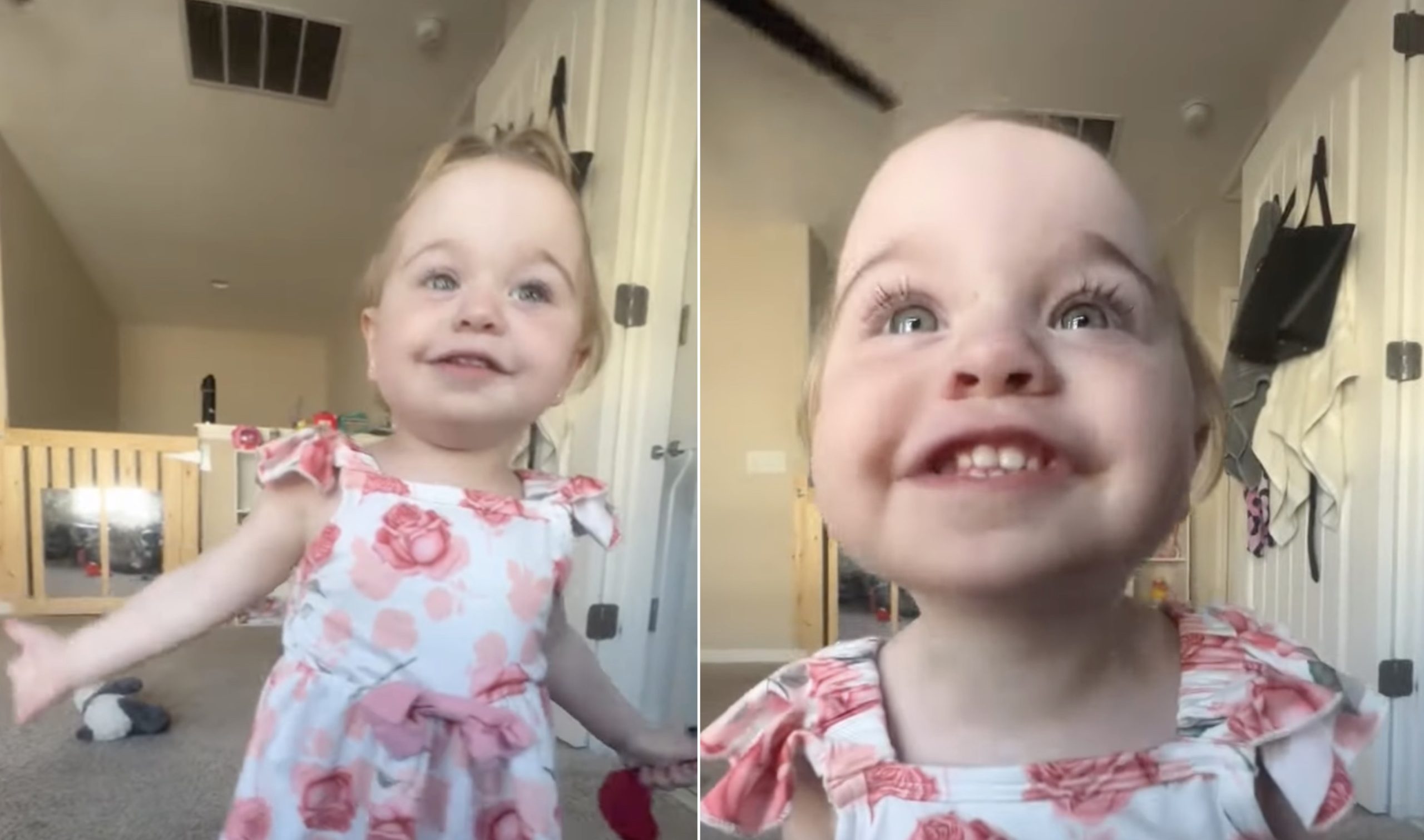 Do you understand me? The baby wants her mother to know about it ...
