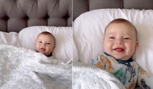 That toothless smile is the best! This cute baby will brighten your ...