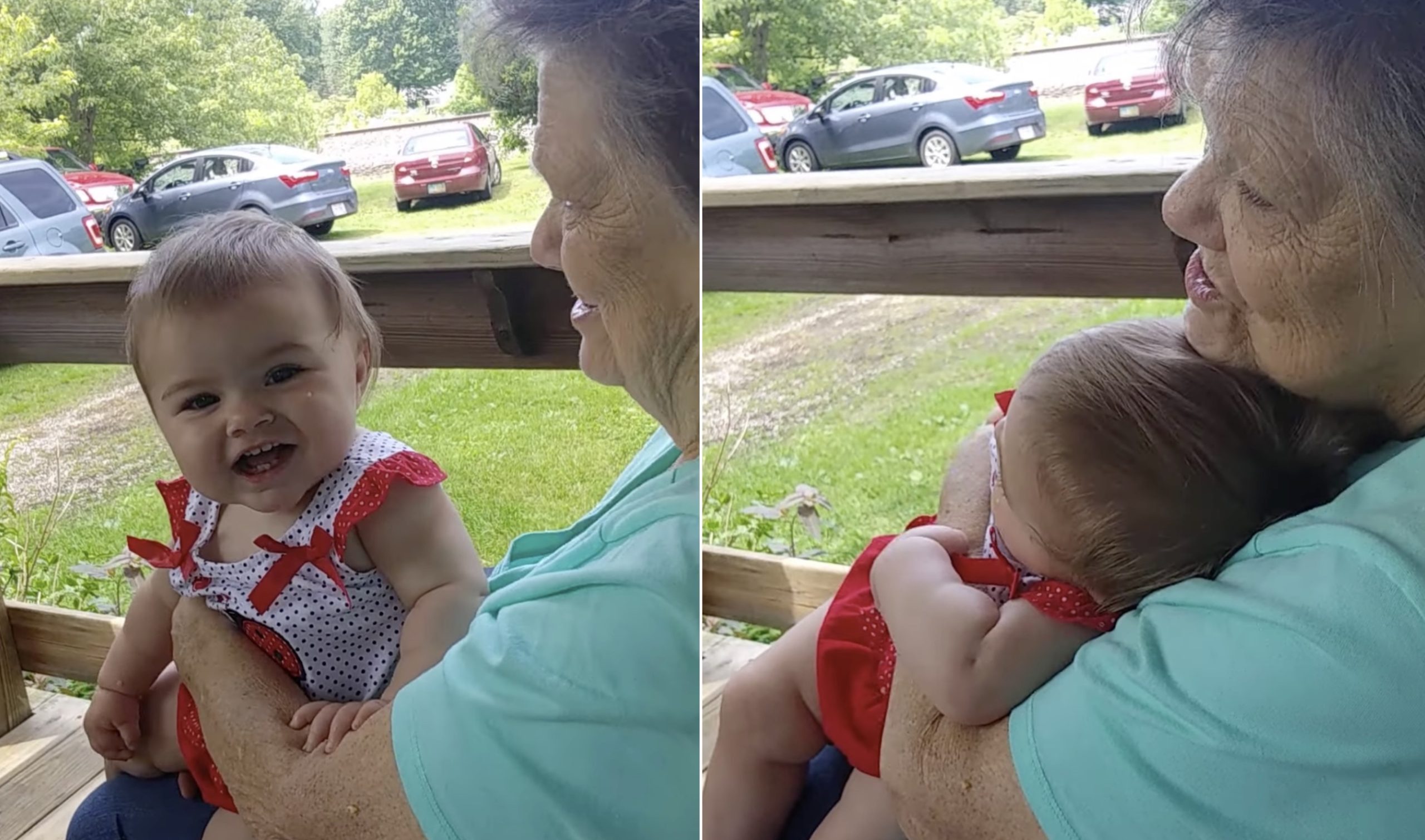 Grandma never gets bored! An amazing duet of grandmother and ...