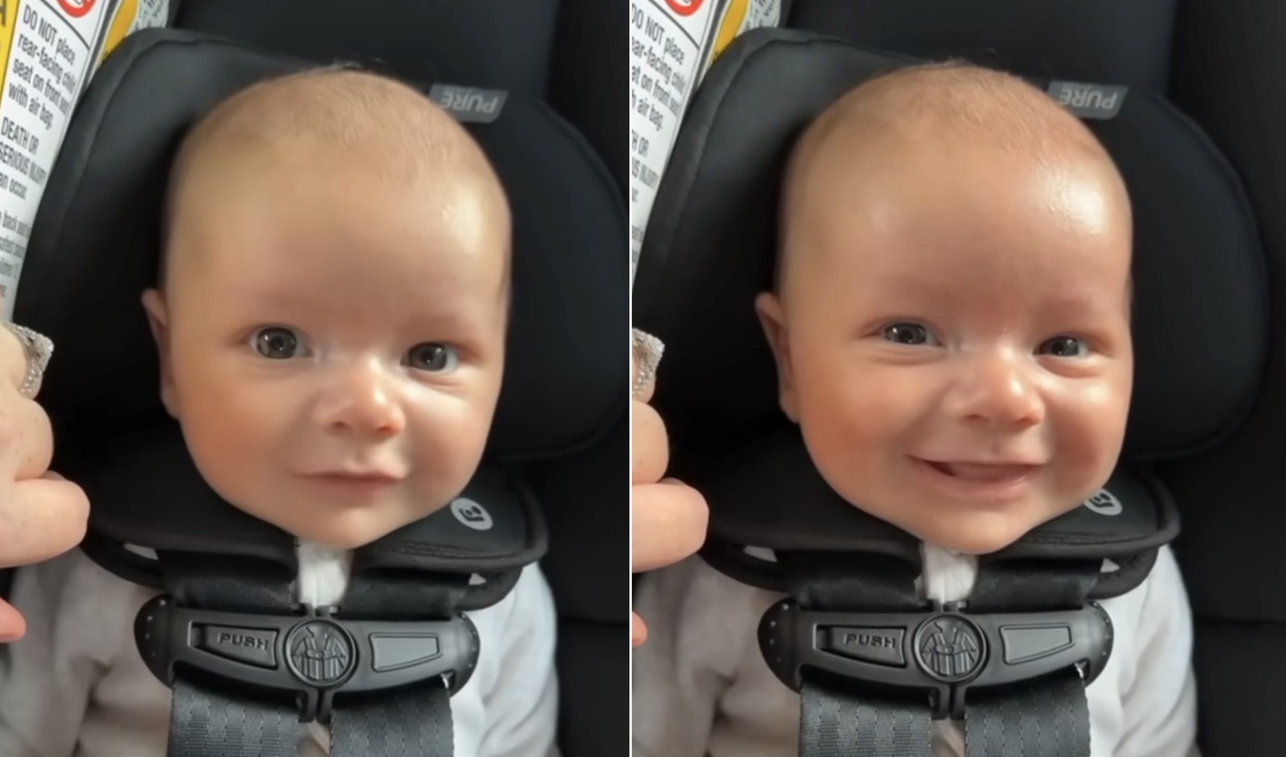 How precious: The newborn baby answers his mother’s question | My Cute ...