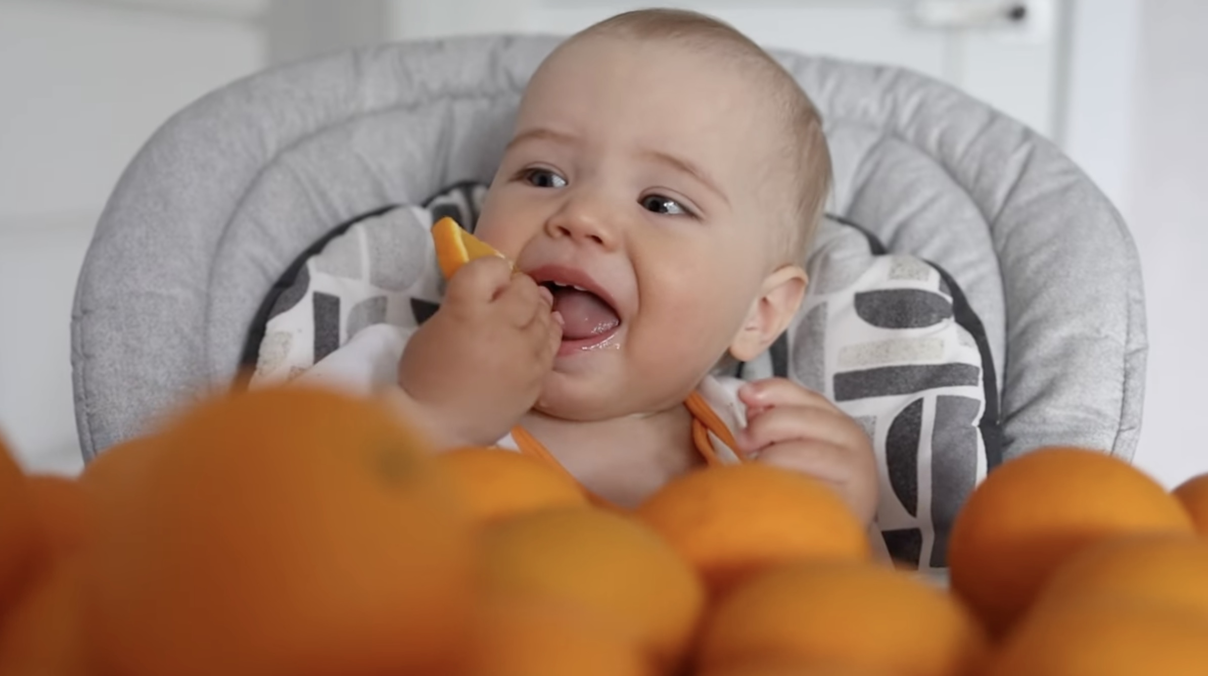 Today is the day for trials! Look at the baby boy’s amazing reaction to ...