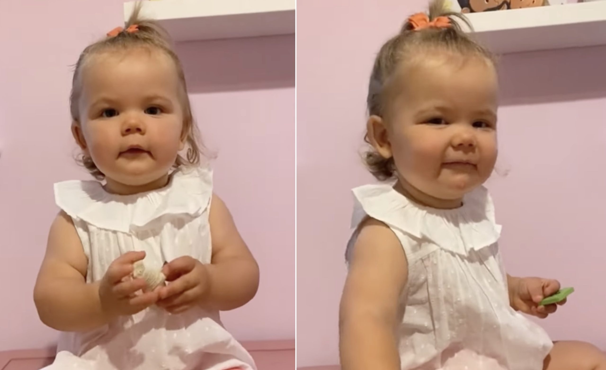 Cuteness overload! Chubby girl’s adventures 1 year ago … | My Cute Babies