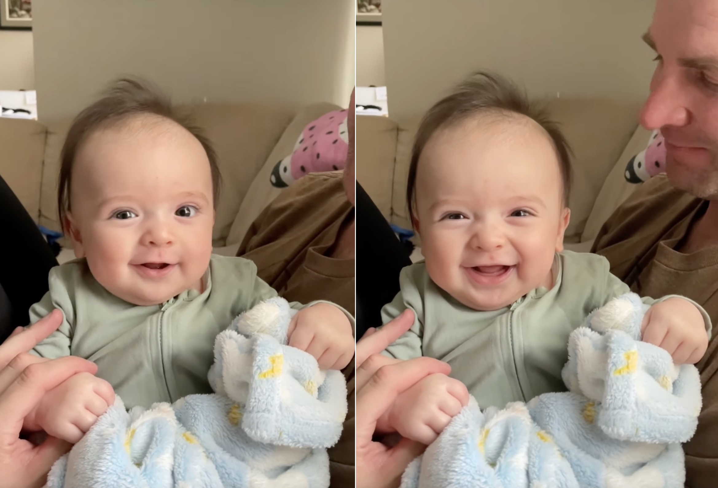 Capturing the charm of a baby’s first smiles! Little angel! | My Cute ...