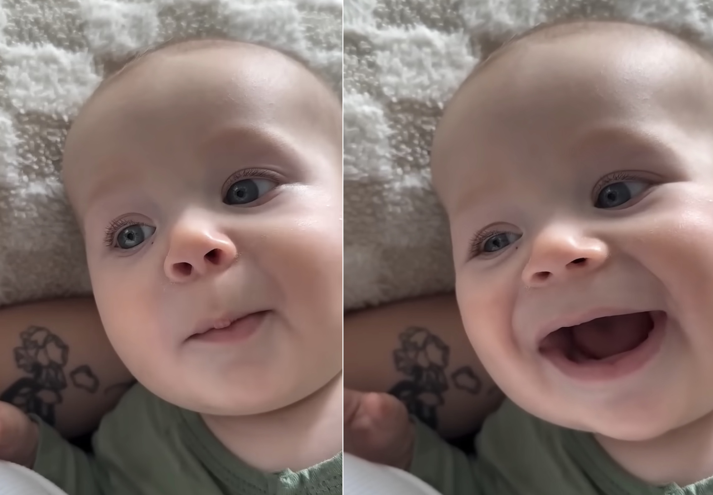 The baby boy says ‘Mom’ for the first time! Unforgettable moment! | My ...
