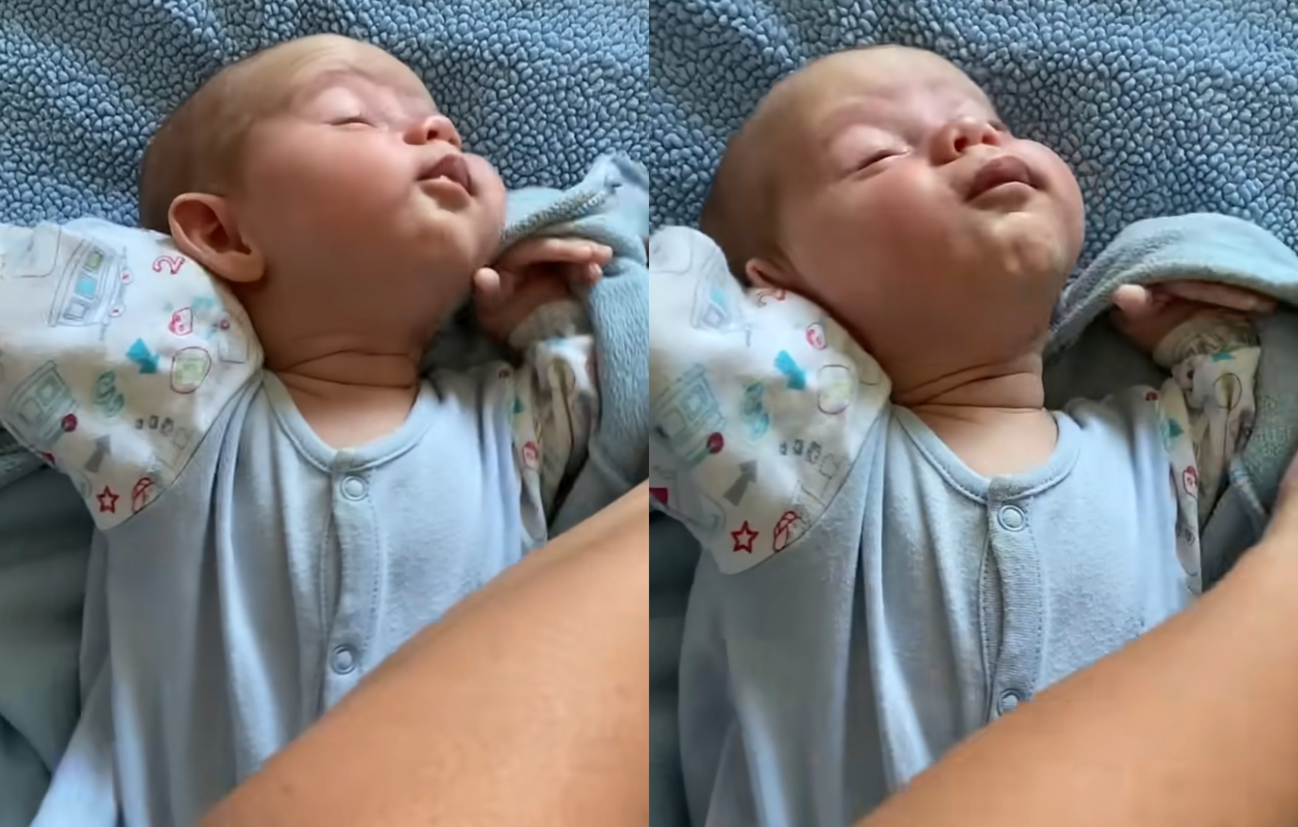 There is nothing cuter than a baby stretching and the little faces they ...