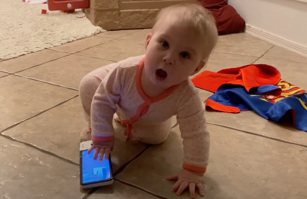 Ruby Hears Her Own Voice on the Baby Monitor – Adorable Reaction! | My ...