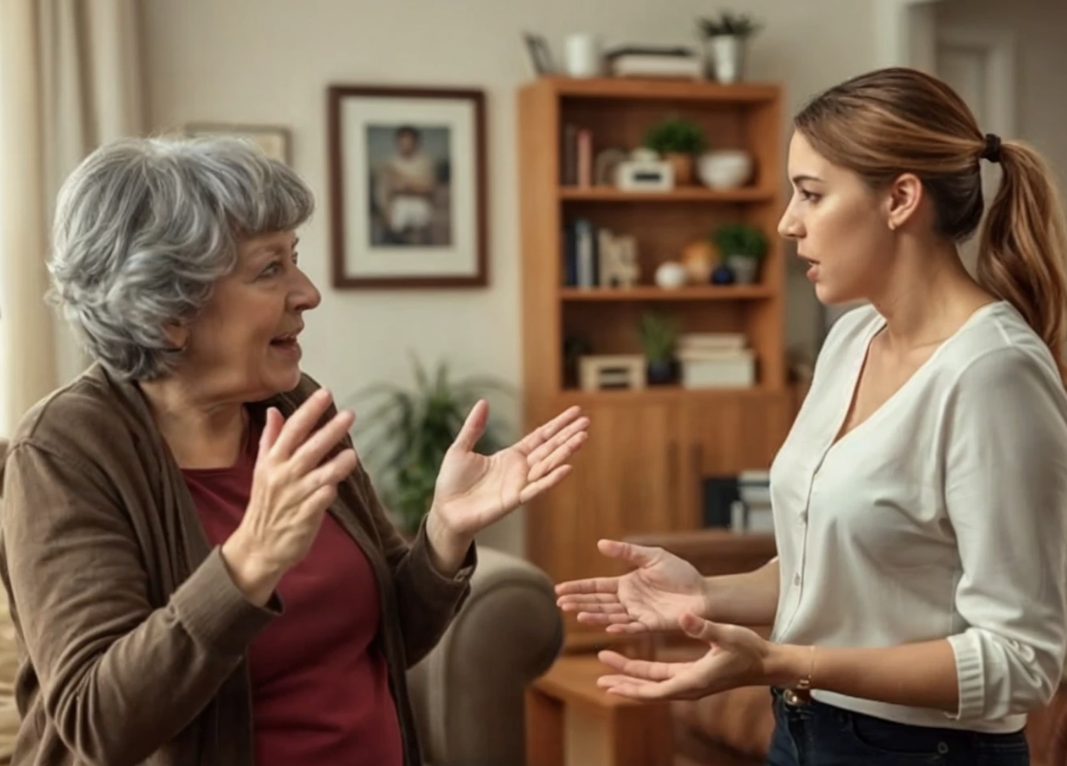 Congratulations on the inheritance from your aunt!» the mother-in-law ...