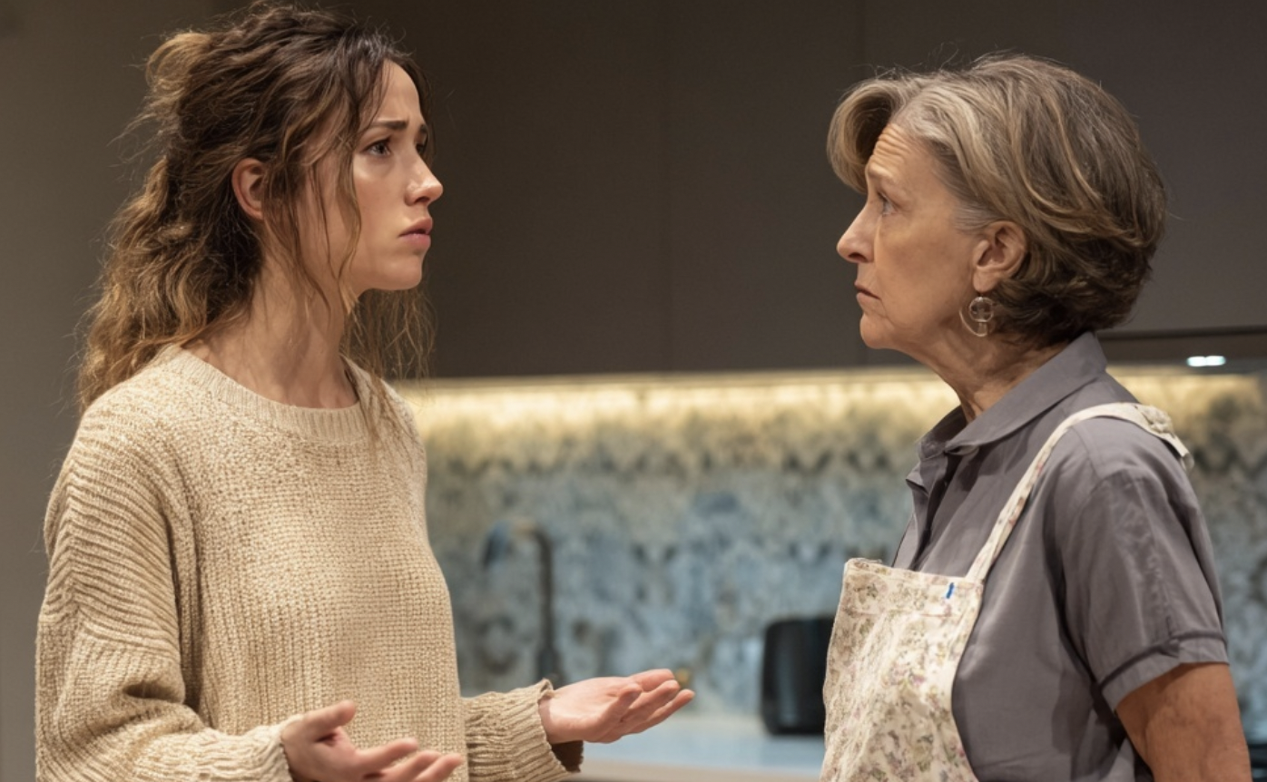 Get out of my house, you decrepit old hag! Show your face here one more ...